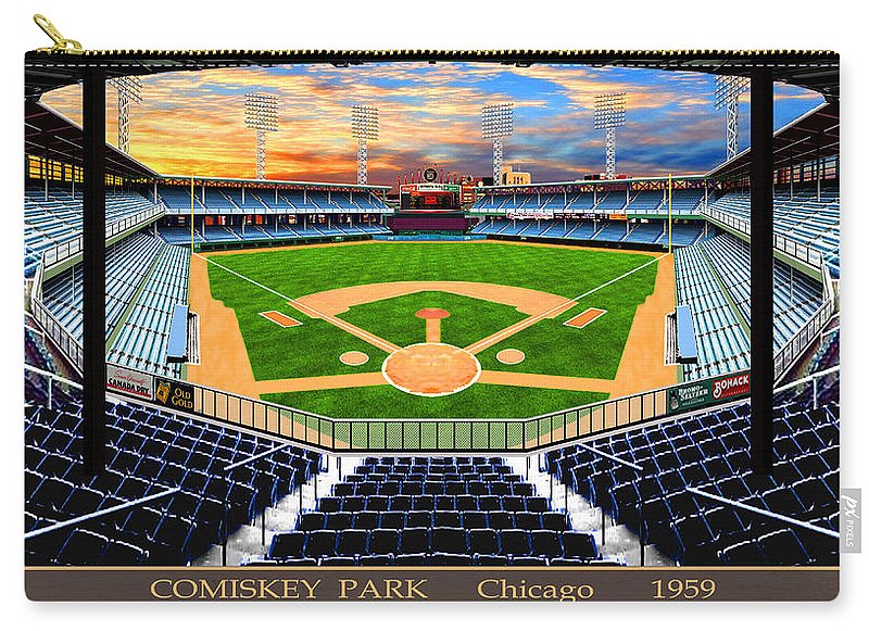 Comiskey Park 1959 - Carry-All Pouch – classicballpark.com
