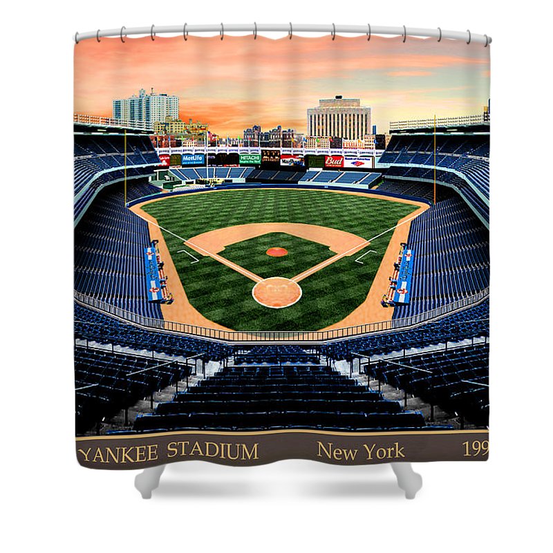 Yankee Stadium 1996 - Shower Curtain – classicballpark.com