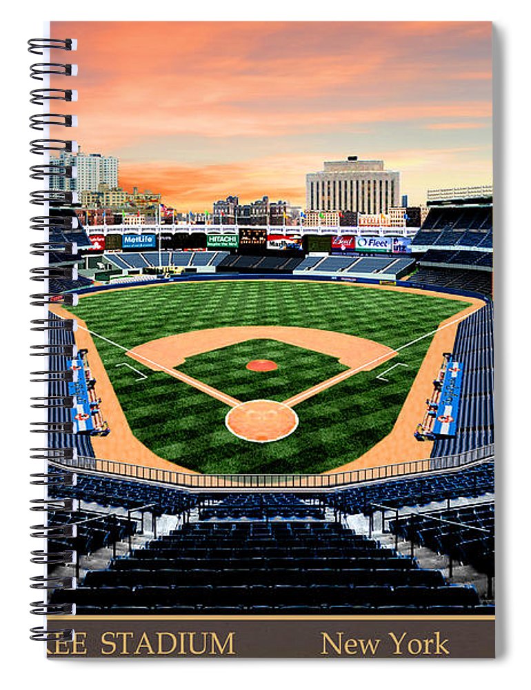 Yankee Stadium 1999 - Spiral Notebook – classicballpark.com