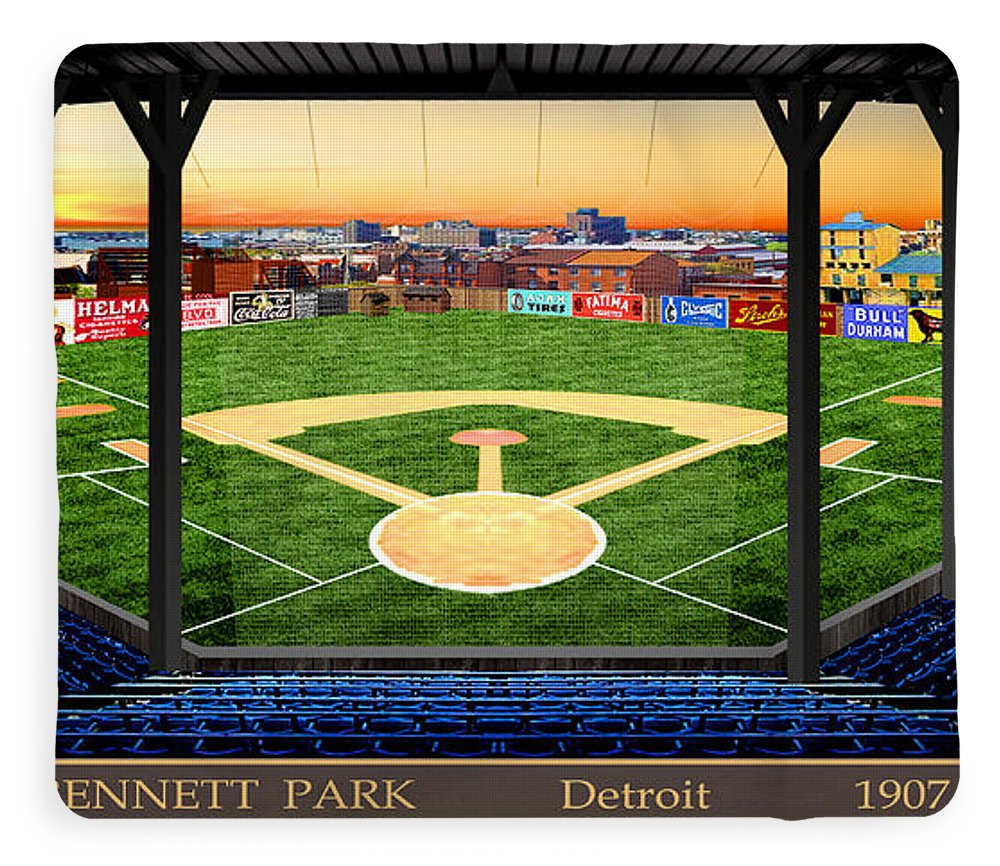 Bennett Park 1907 - Blanket – classicballpark.com