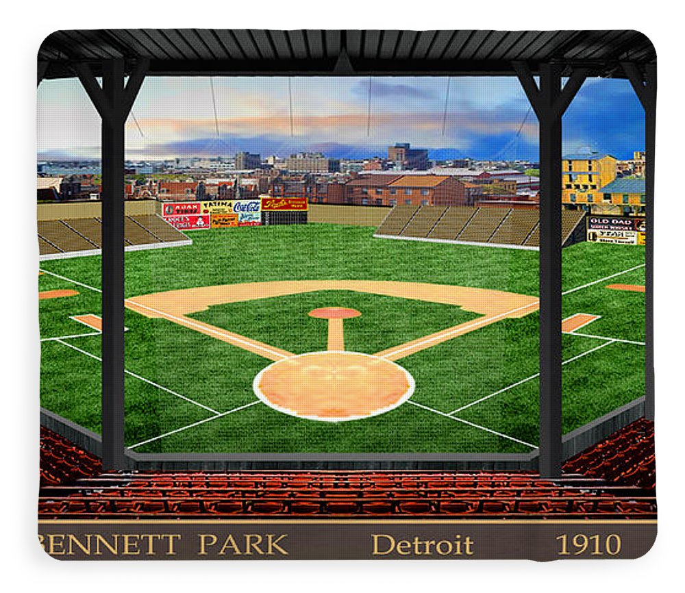 Bennett Park 1910 - Blanket – classicballpark.com