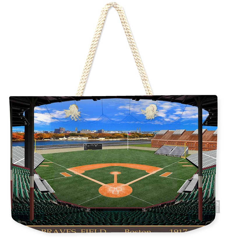 Braves Field 1915 - Weekender Tote Bag – classicballpark.com