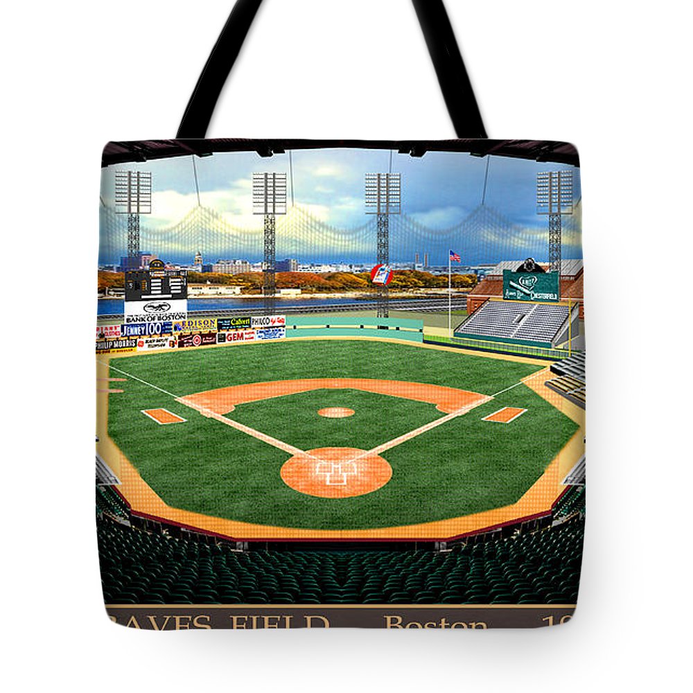 Braves Field 1948 - Tote Bag – classicballpark.com