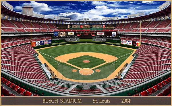 Busch Stadium 2004 - Art Print – classicballpark.com