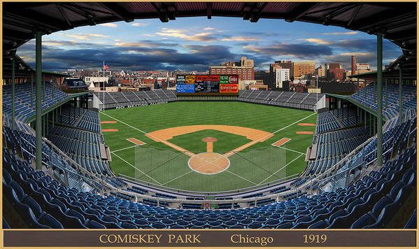 Comiskey Park 1919 - Art Print – classicballpark.com
