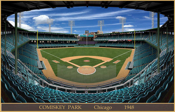 Comiskey Park 1948 - Art Print – classicballpark.com