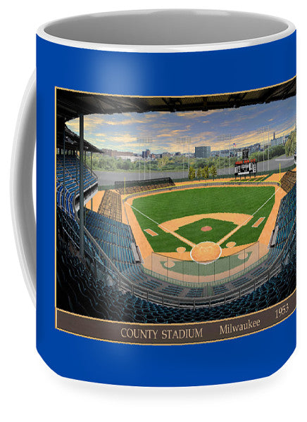 County Stadium 1953 - Mug – classicballpark.com