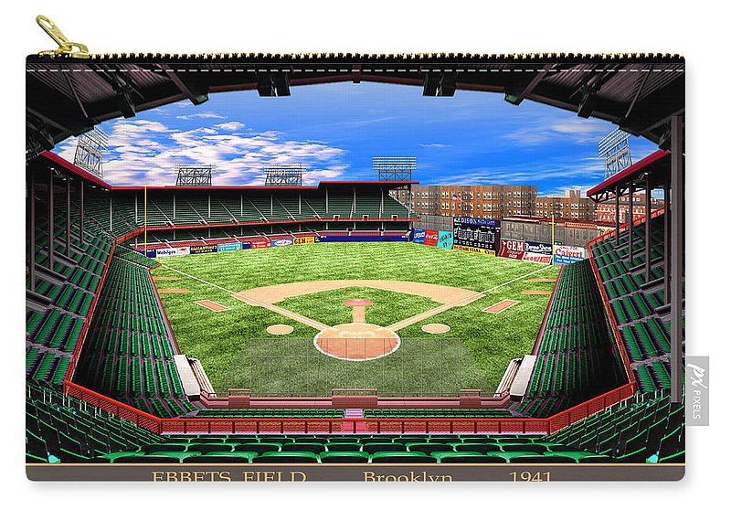 Ebbets Field 1941 - Carry-All Pouch – classicballpark.com