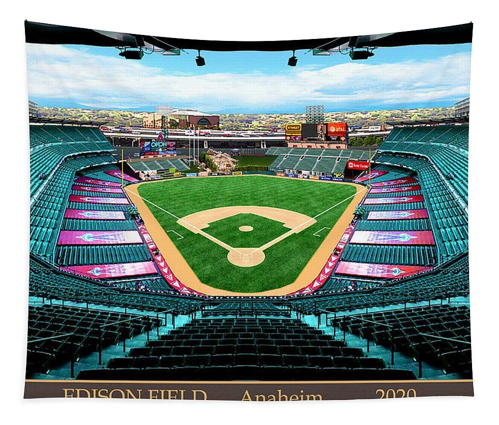 Edison Field 2020 - Tapestry – classicballpark.com