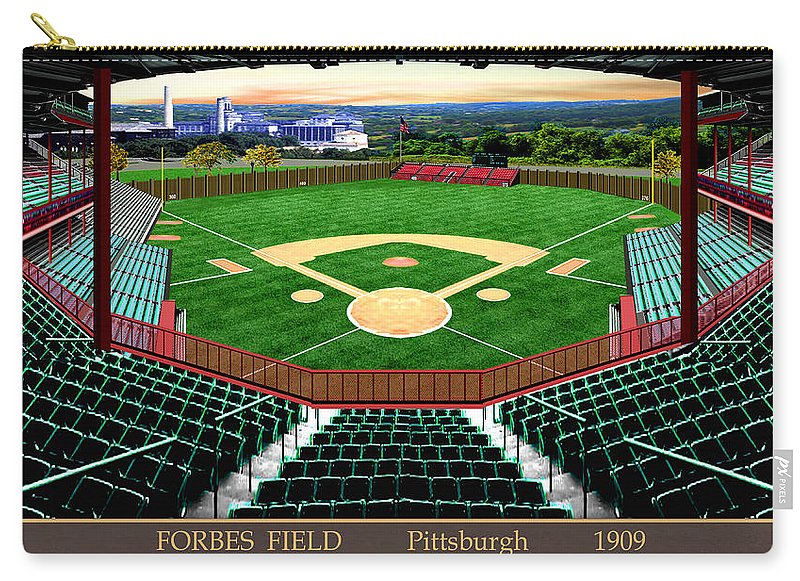 Forbes Field 1909 - Carry-All Pouch – classicballpark.com