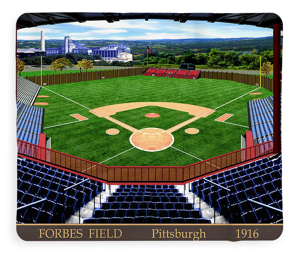 Forbes Field 1916 - Blanket – classicballpark.com