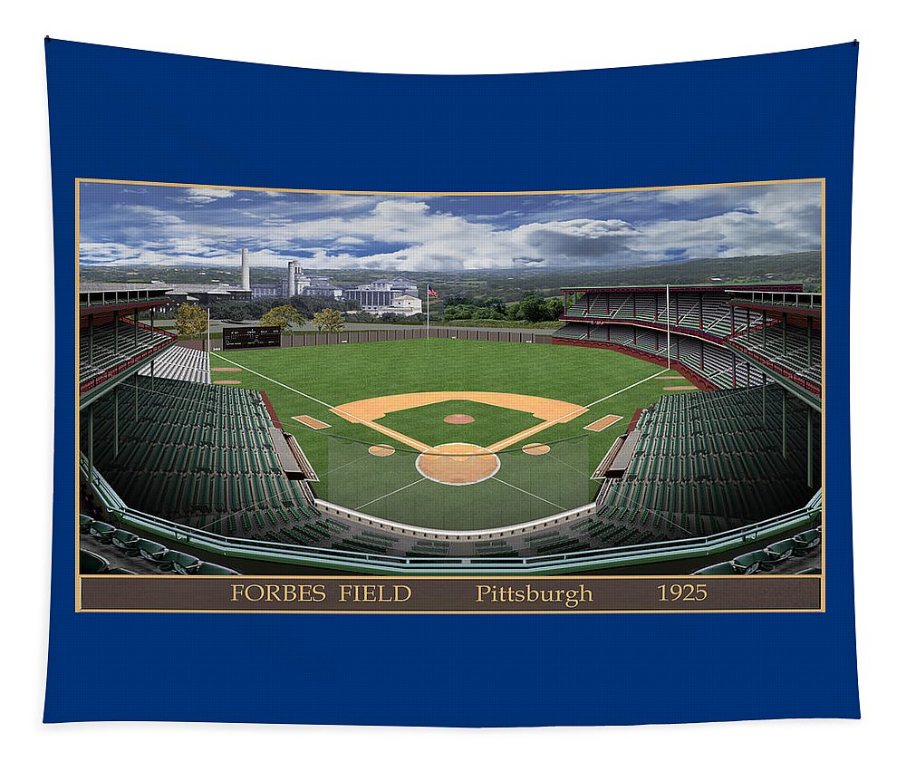 Forbes Field 1925 - Tapestry – classicballpark.com