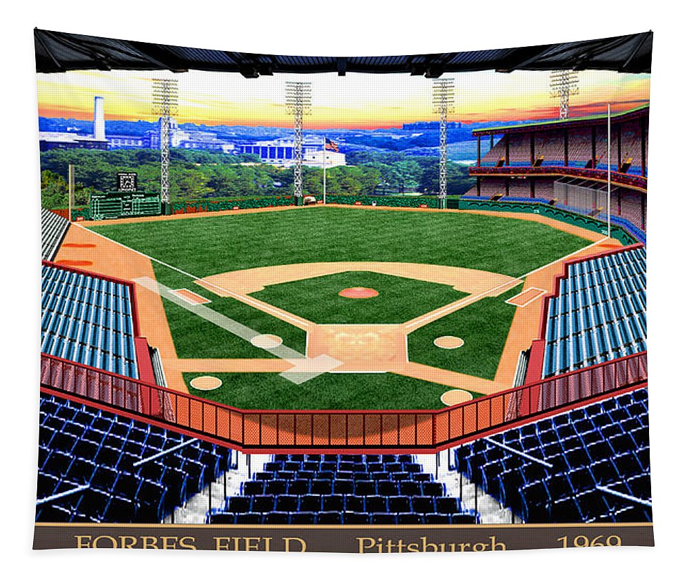 Forbes Field 1969 - Tapestry – classicballpark.com