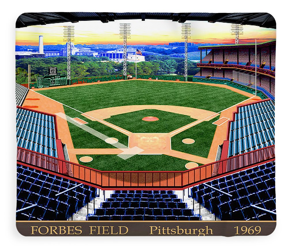 Forbes Field 1969 - Blanket – classicballpark.com