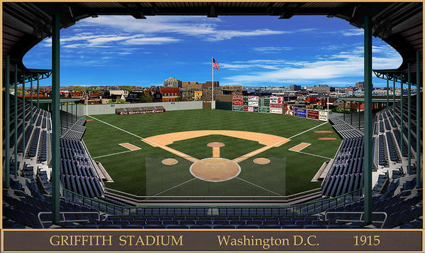 Griffith Stadium 1916 - Art Print – classicballpark.com