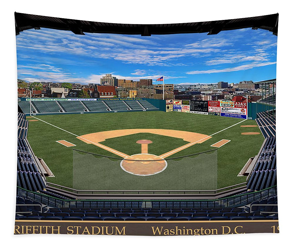 Griffith Stadium 1933 - Tapestry – classicballpark.com
