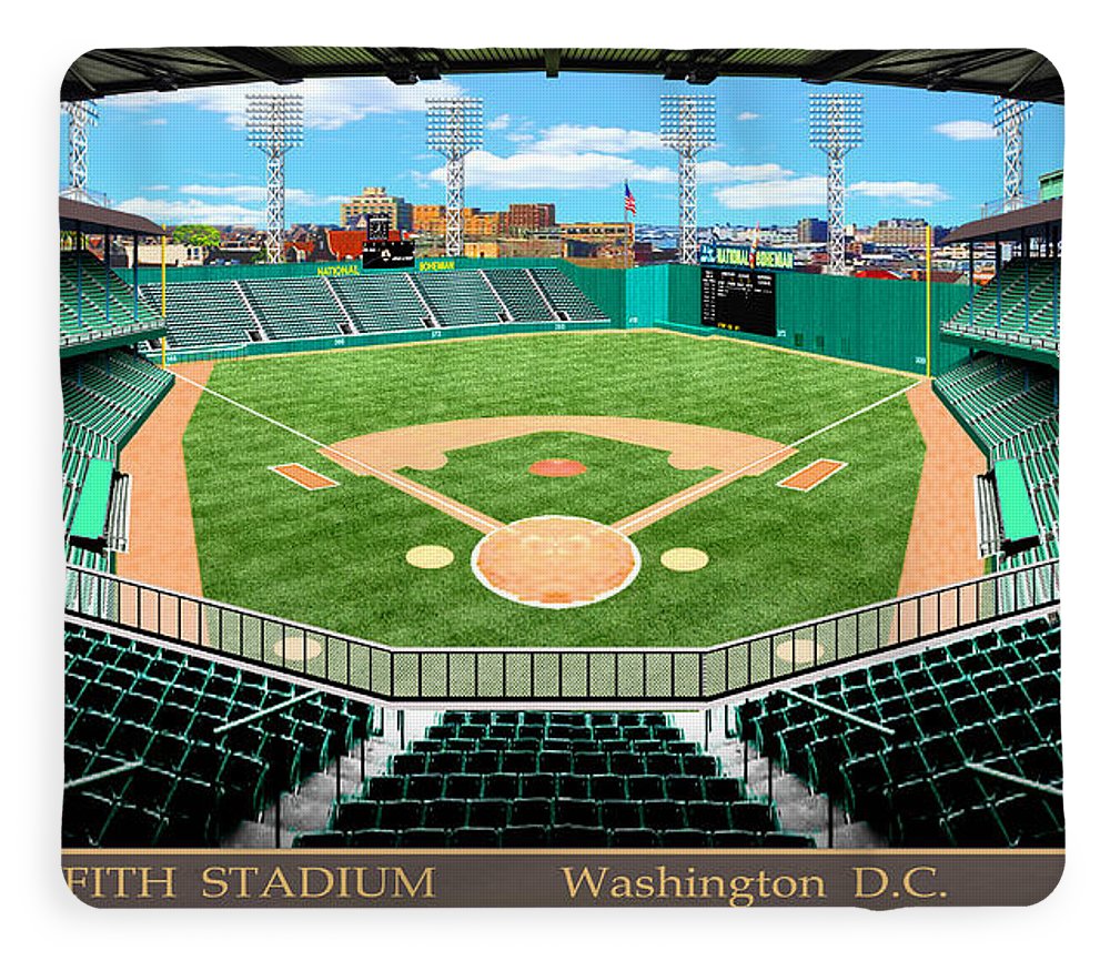 Griffith Stadium 1953 - Blanket – classicballpark.com