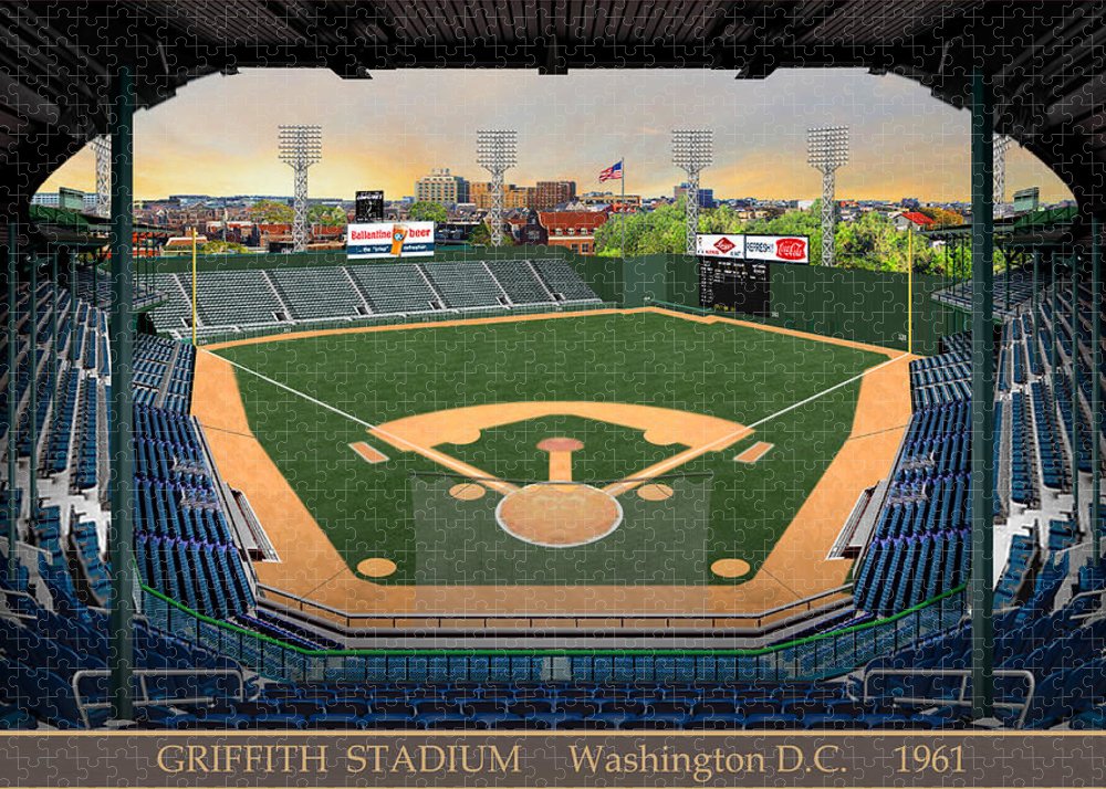 Griffith Stadium 1961 - Puzzle – classicballpark.com