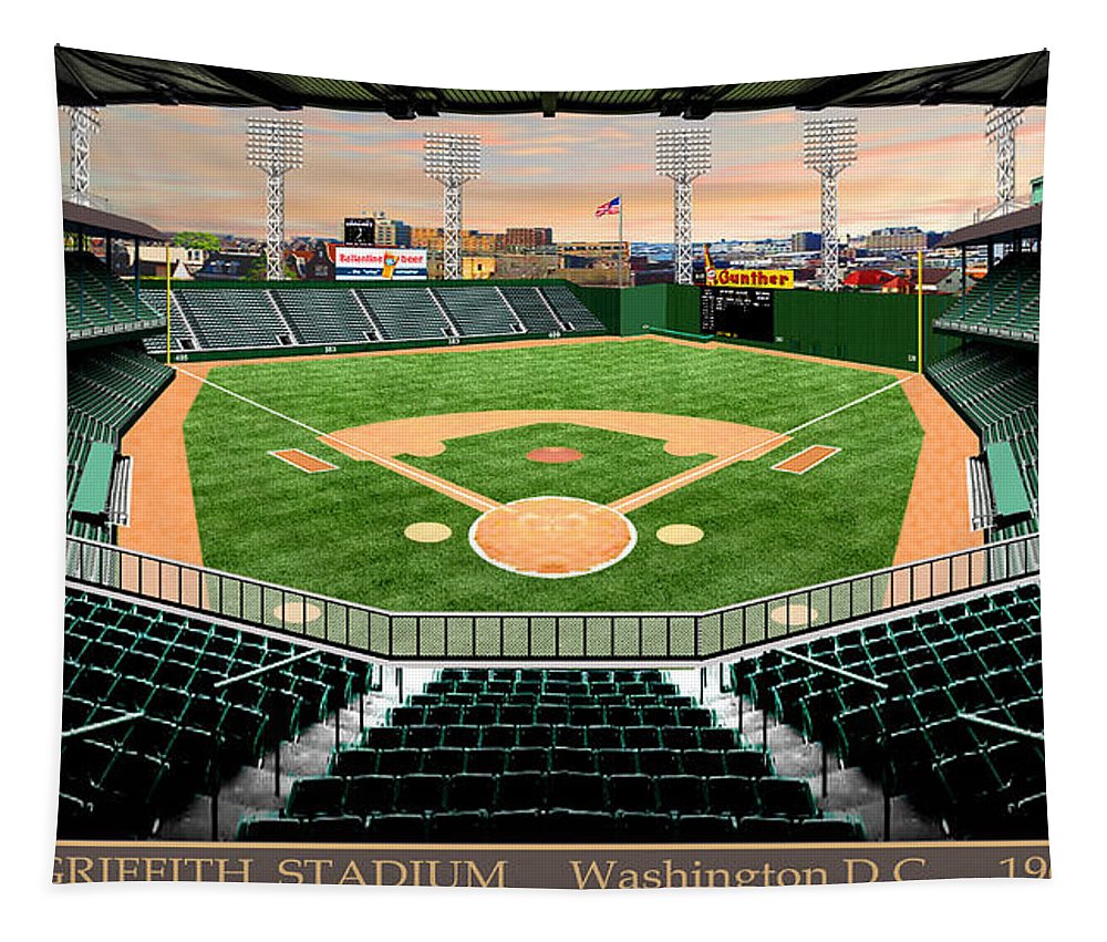 Griffith Stadium 1961 - Tapestry – classicballpark.com