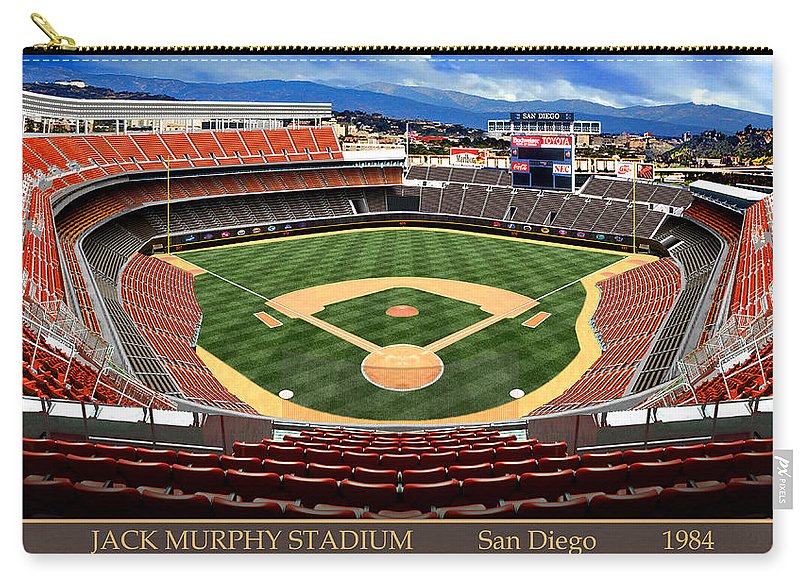 Jack Murphy Stadium 1984 - Carry-All Pouch – classicballpark.com