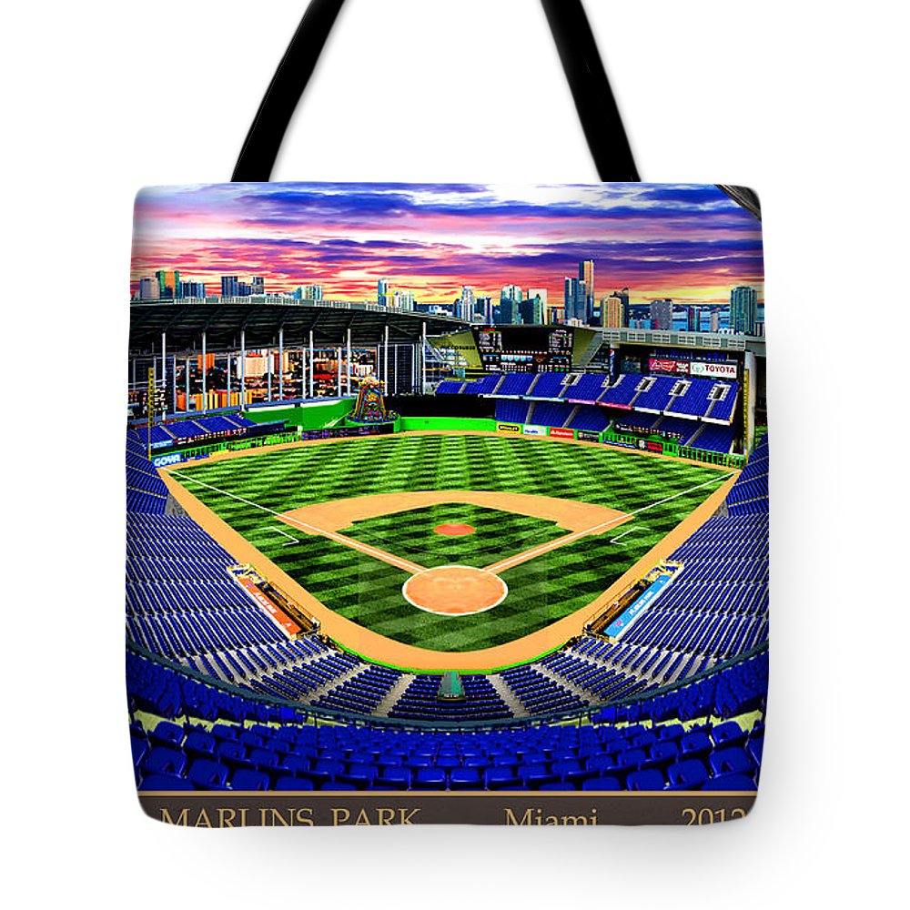Marlins Park 2012 - Tote Bag – classicballpark.com