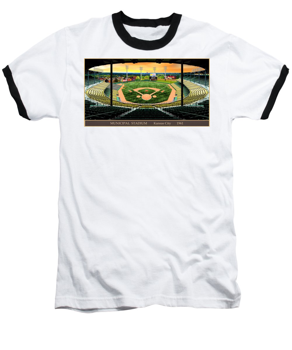 Municipal Stadium 1961 - Baseball T-Shirt – classicballpark.com