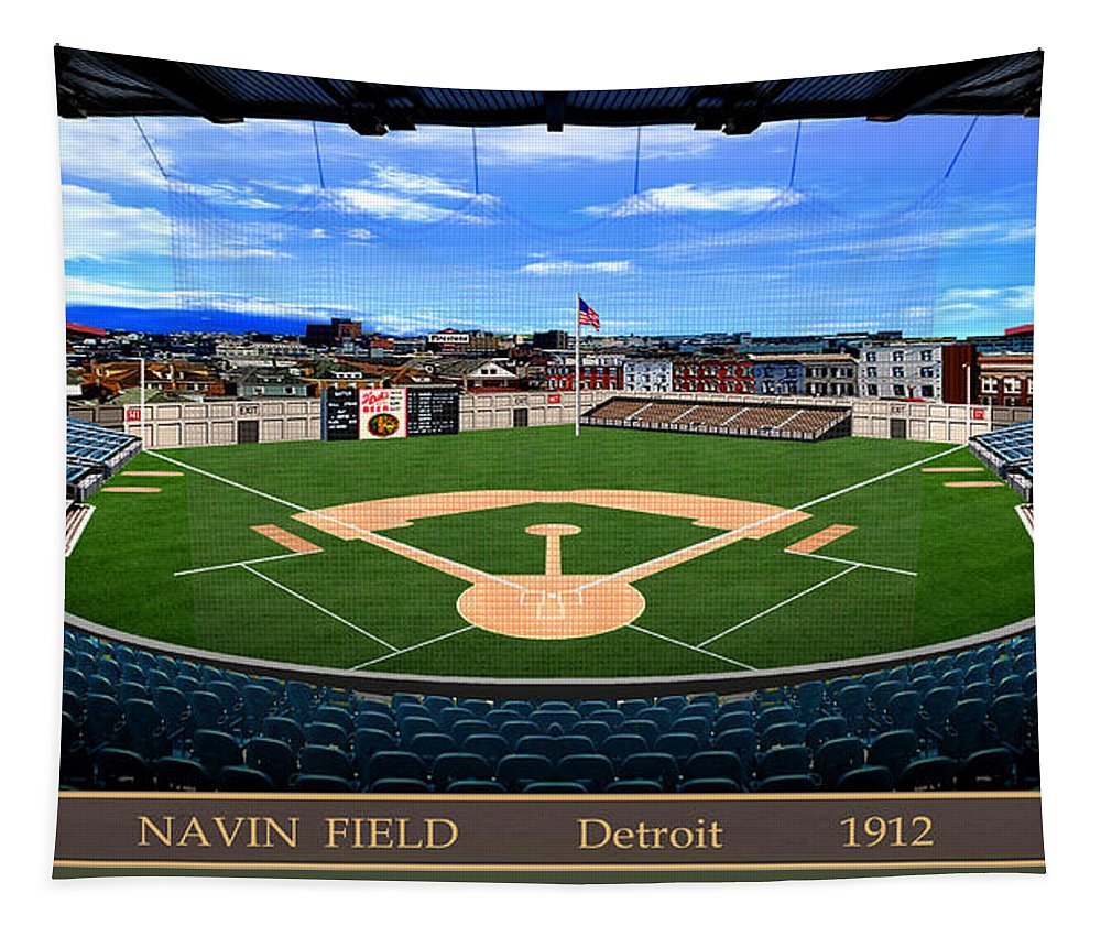 Navin Field 1912 - Tapestry – classicballpark.com