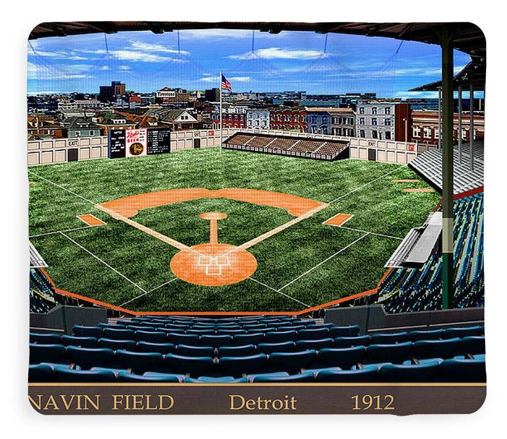 Navin Field 1912 - Blanket – classicballpark.com
