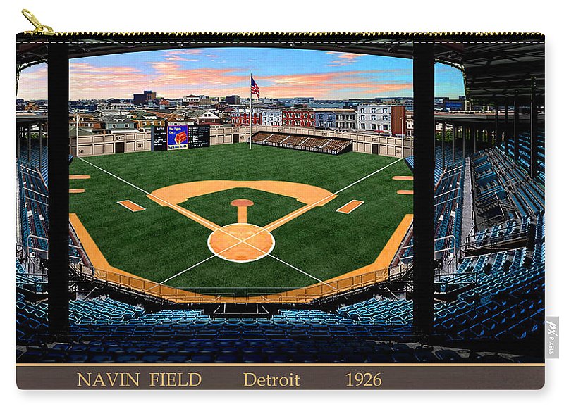 Navin Field 1927 - Carry-All Pouch – classicballpark.com