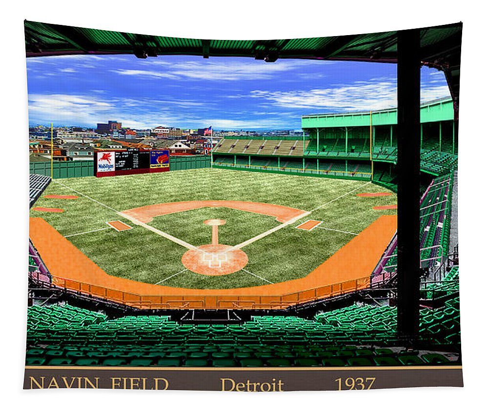 Navin Field 1937 - Tapestry – classicballpark.com
