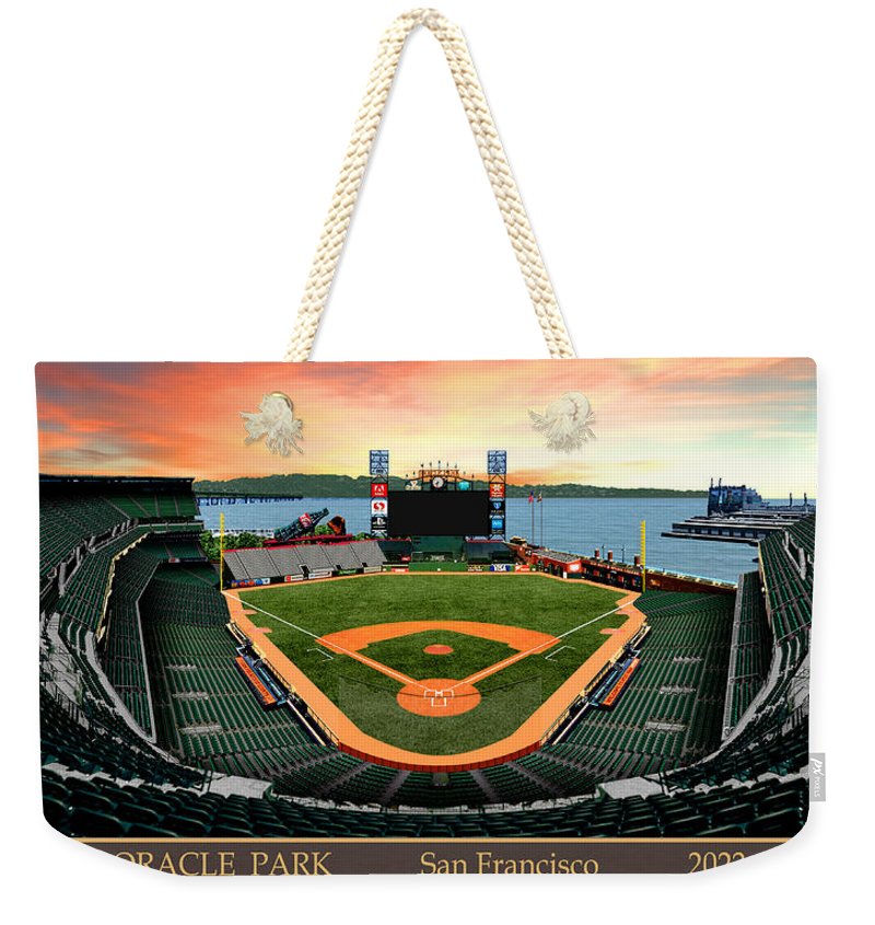 Oracle Park 2023 - Weekender Tote Bag – classicballpark.com