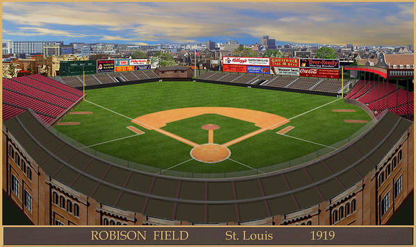 Robison Field 1919 - Art Print – classicballpark.com