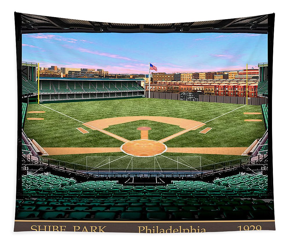 Shibe Park 1929 - Tapestry – classicballpark.com