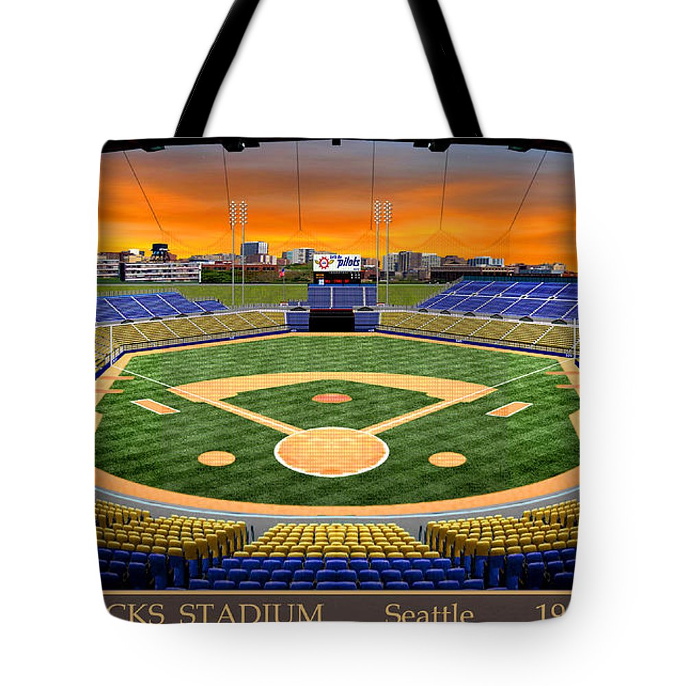 Sicks Stadium 1969 - Tote Bag – classicballpark.com