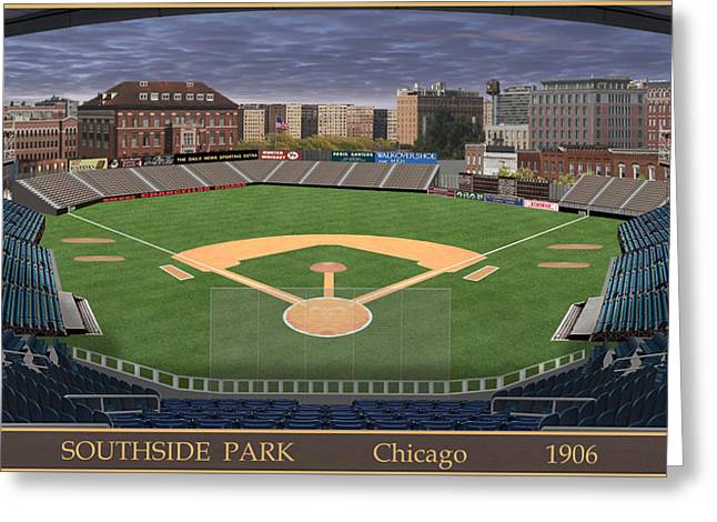 Southside Park 1906 - Greeting Card – classicballpark.com