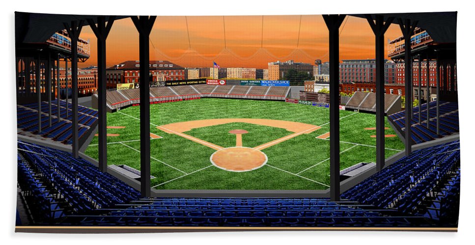 Southside Park 1906 - Beach Towel – classicballpark.com
