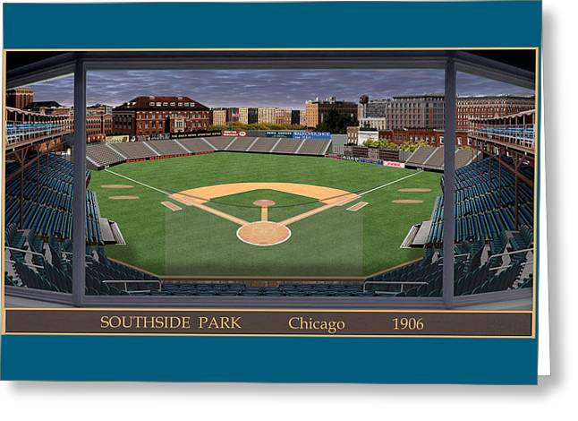 Southside Park 1907 - Greeting Card – classicballpark.com