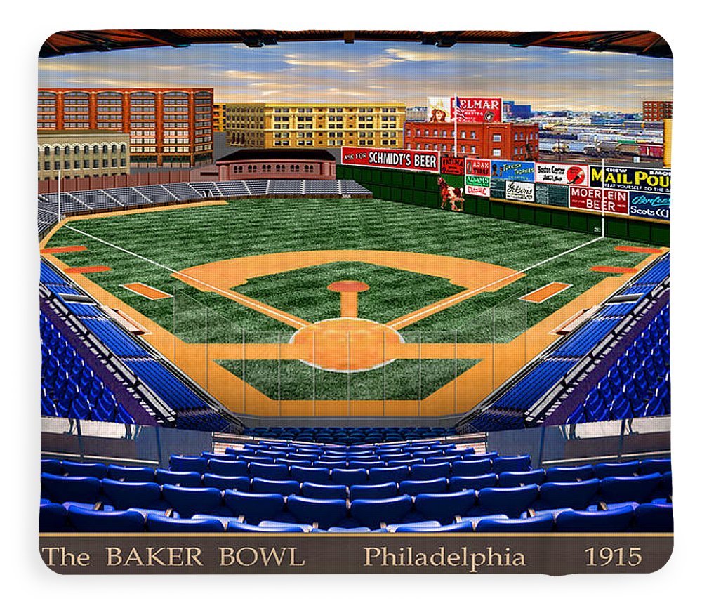 The Baker Bowl 1915 - Blanket – classicballpark.com