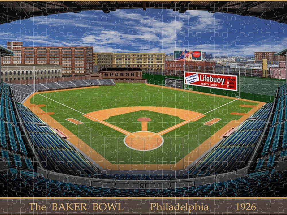 The Baker Bowl 1927 - Puzzle – classicballpark.com