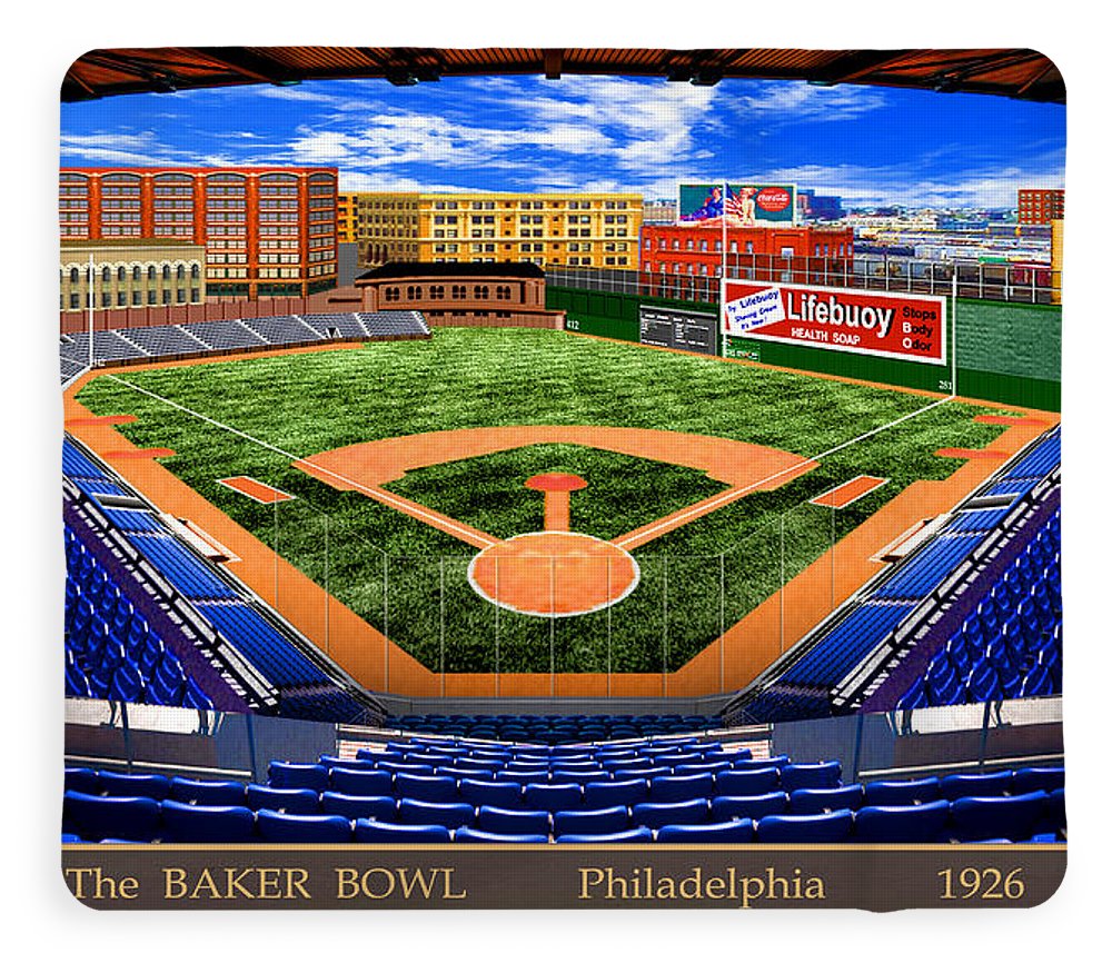 The Baker Bowl 1927 - Blanket – classicballpark.com