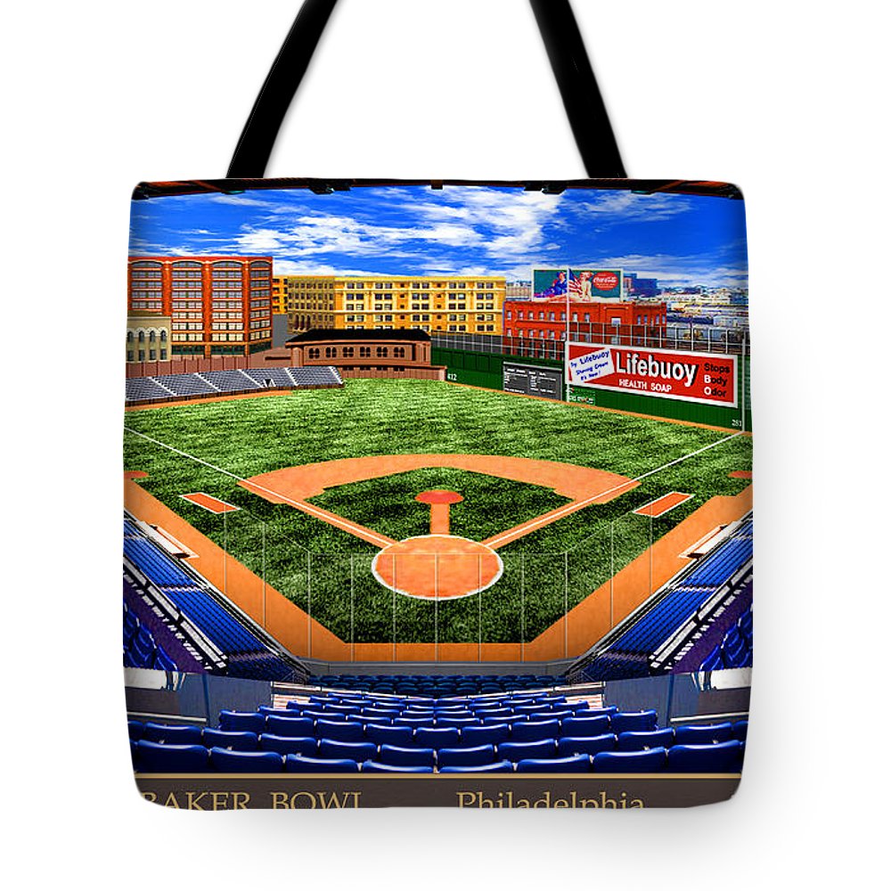 The Baker Bowl 1927 - Tote Bag – classicballpark.com