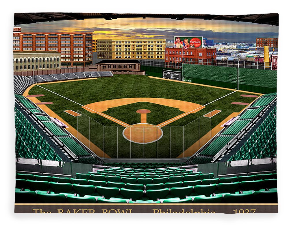 The Baker Bowl 1936 - Blanket – classicballpark.com