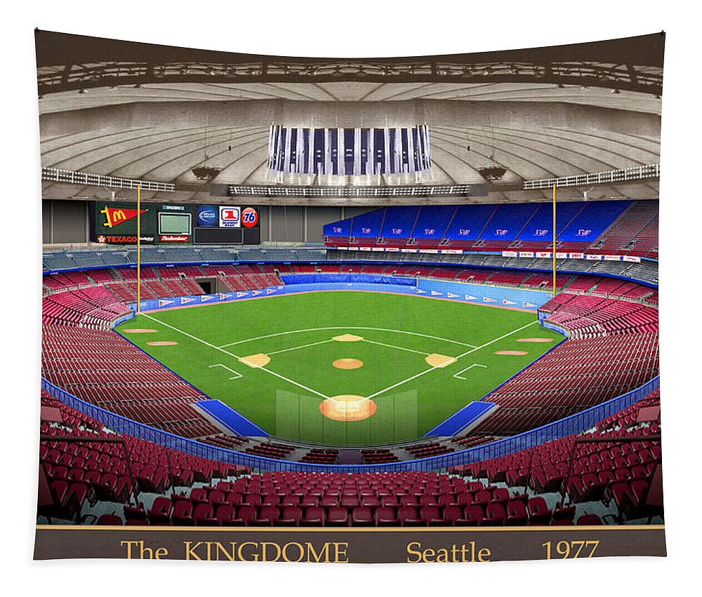 The Kingdome 1977 - Tapestry – classicballpark.com