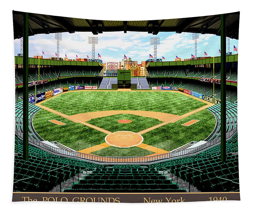 The Polo Grounds 1940 - Tapestry – classicballpark.com