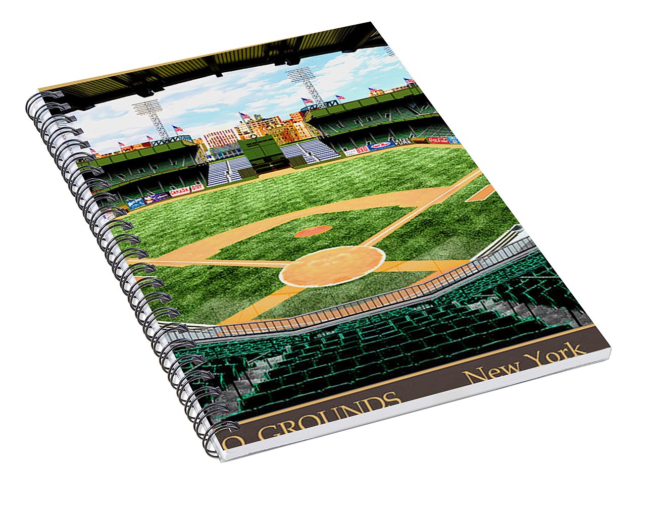 The Polo Grounds 1940 - Spiral Notebook – classicballpark.com