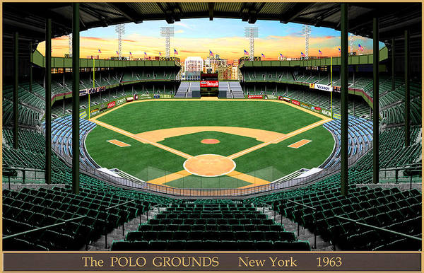 The Polo Grounds 1963 - Art Print – classicballpark.com