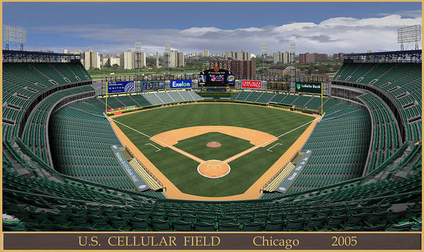 U.S. Cellular Field 2005 - Art Print – classicballpark.com
