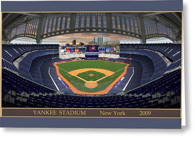 Yankee Stadium 2009 - Greeting Card – classicballpark.com