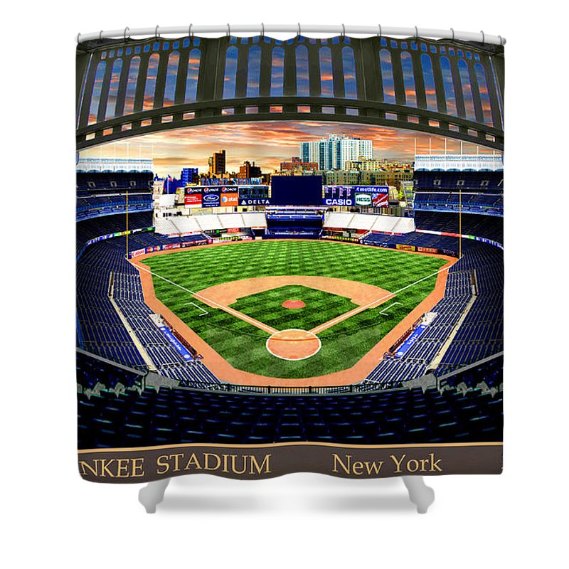 Yankee Stadium 2009 - Shower Curtain – classicballpark.com